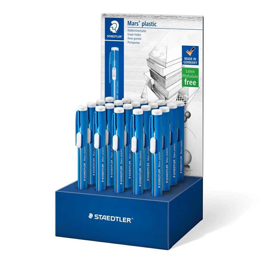 Expo 20 PORTAGOMME MARS Plastic (528 50 CA) STAEDTLER - Gomme - Minerva 2000